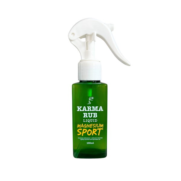 Magnesium Sports Spray 100ml - Karma Rub Liquid Magnesium