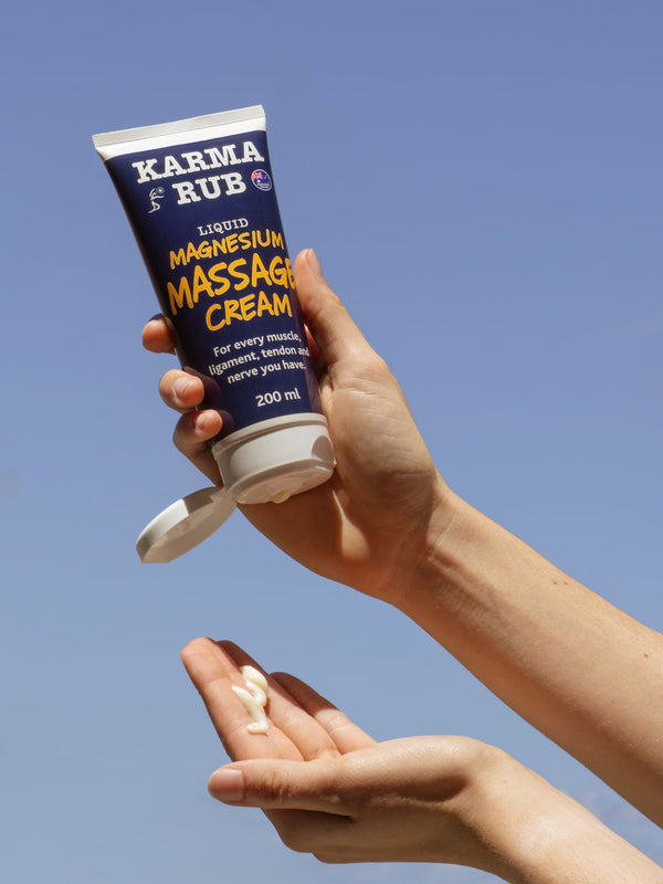 Magnesium Massage Cream - Karma Rub Liquid Magnesium